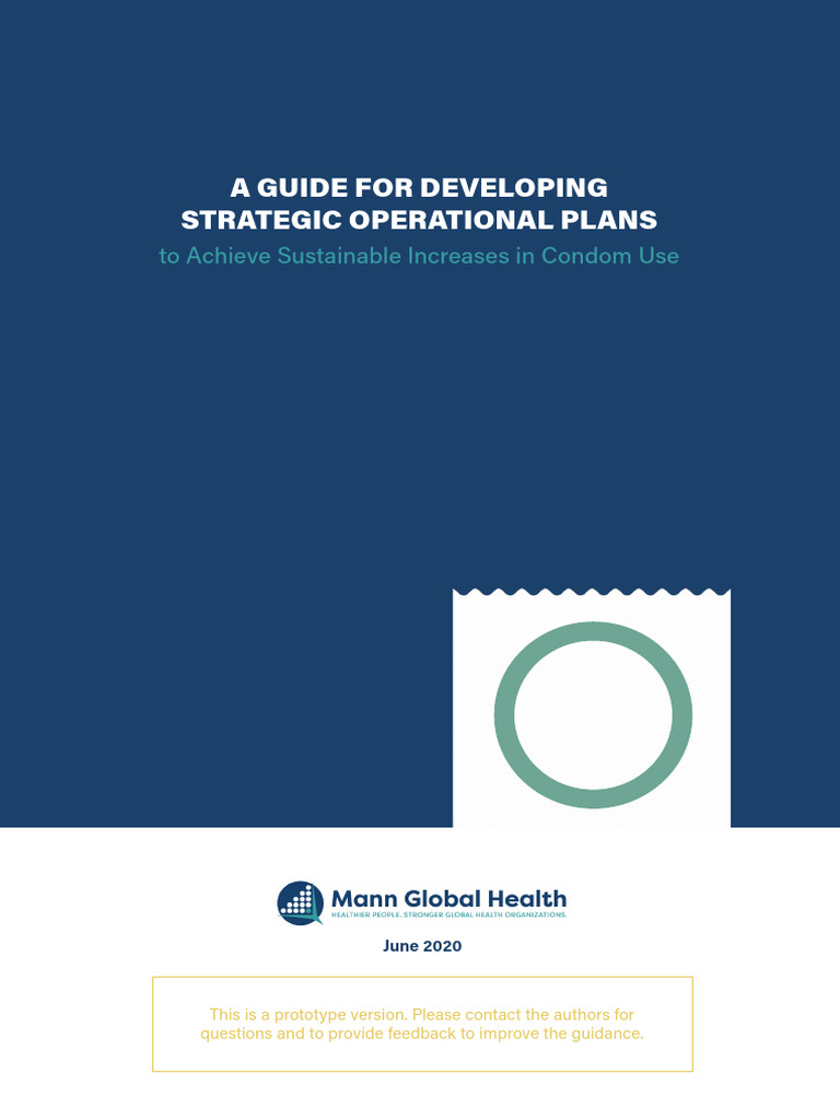 A Guide For Developing Strategic Operational Plans Pdf