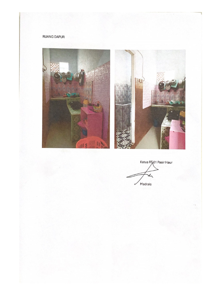 Ruang Dapur | PDF