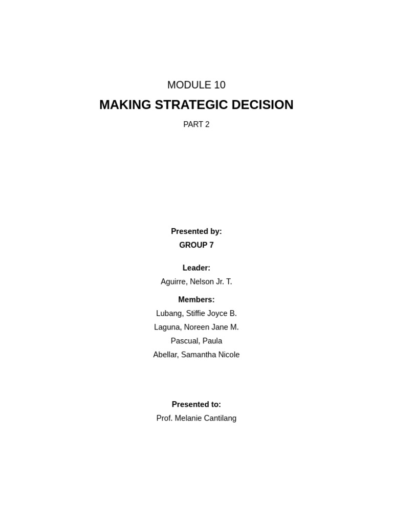 GROUP 7 Module 10 FINAL OUTPUT | PDF