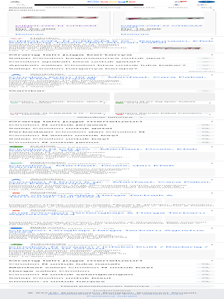 Cinolon Salep - Penelusuran Google | PDF