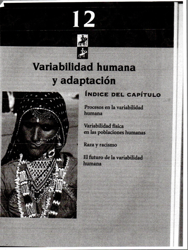 Ember Cap 12 Variabilidad Humana y Adaptacion | PDF