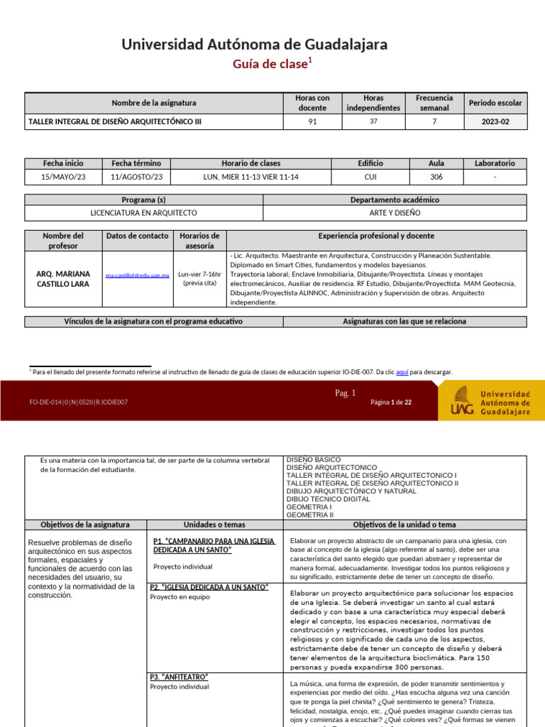 TAL INT DIS ARQ III - Castillo | PDF