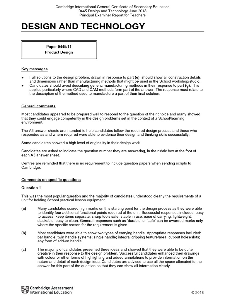 Design and Technology | PDF