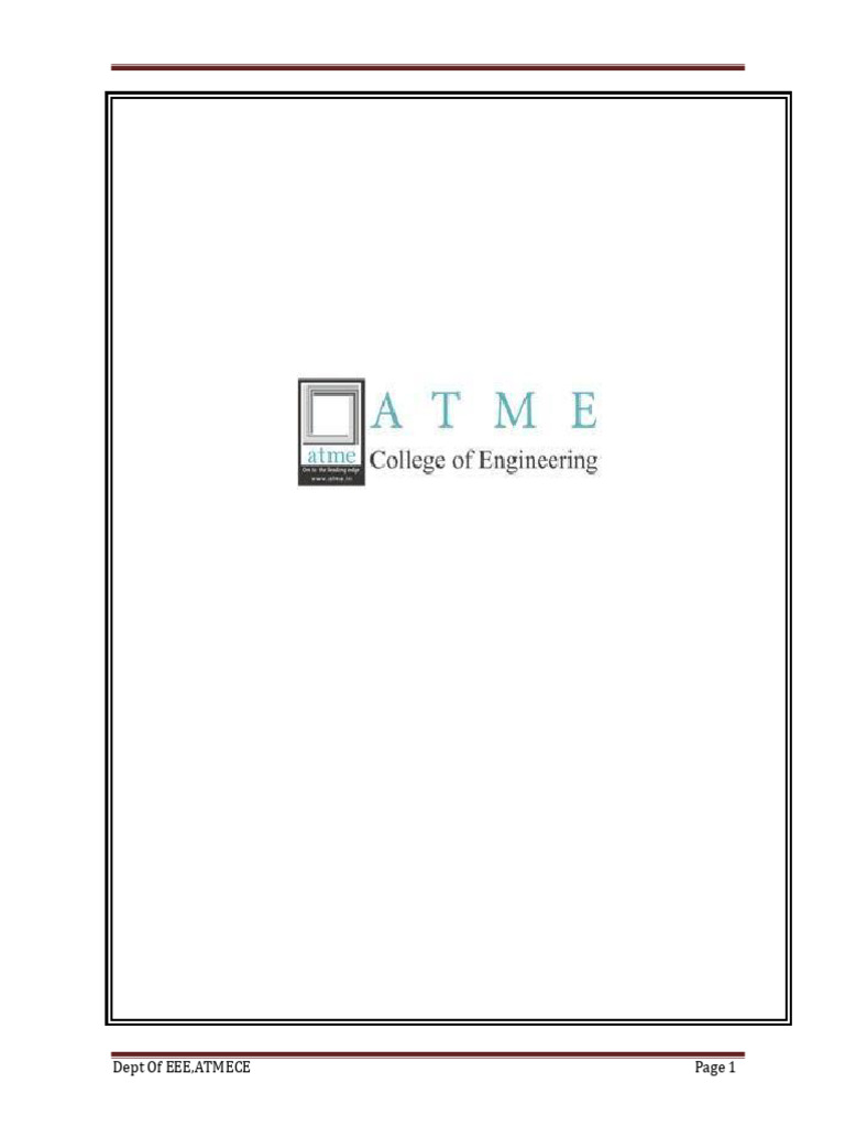 EEM Unit 2,4 | PDF