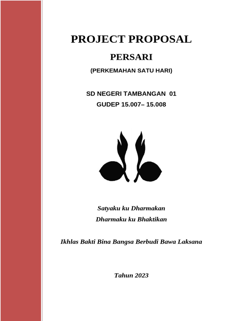 Proposal Persami Tambangan 01 Semarang | PDF