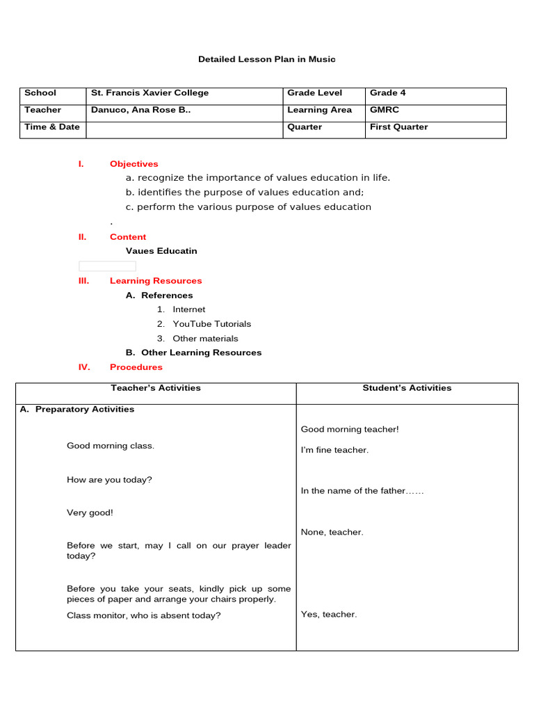 GMRC-LESSON-PLAN-Copy (2) | PDF