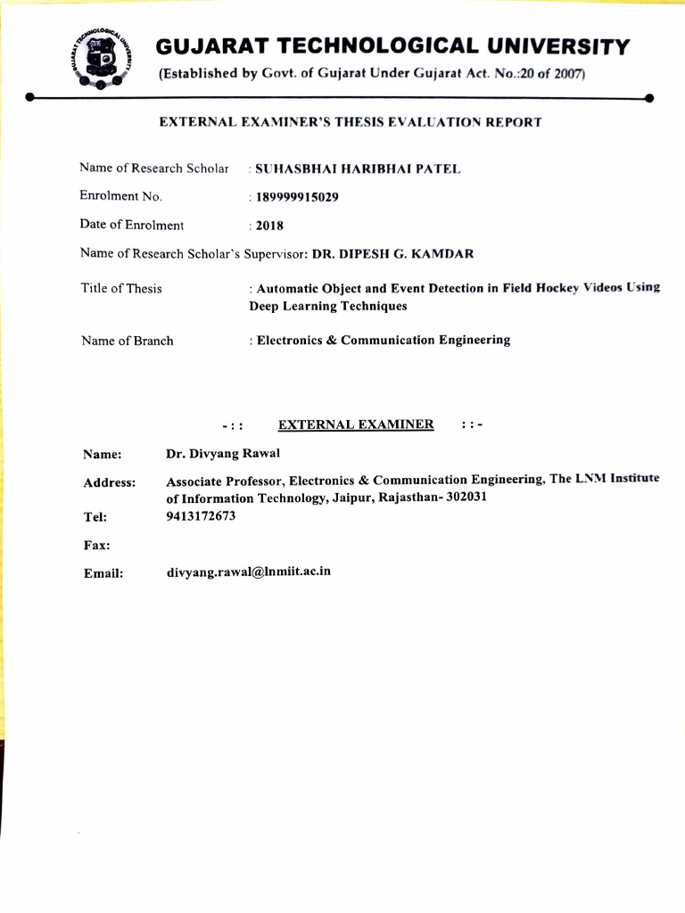 TER - Dr. Divyang Rawal | PDF