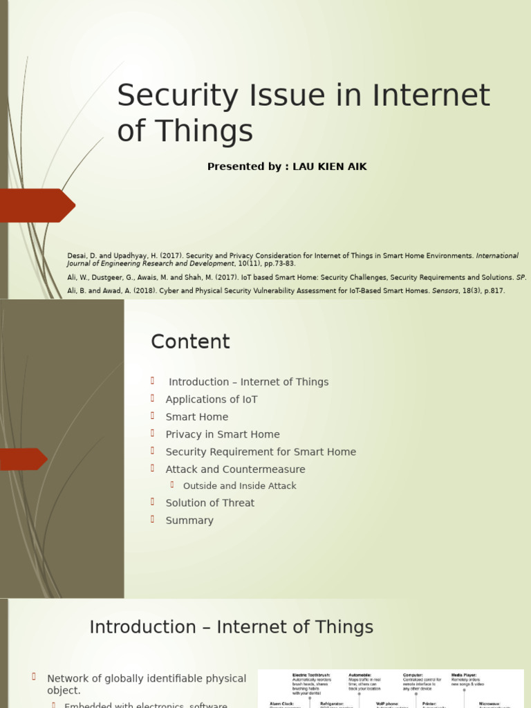 Smart Home Iot Pdf