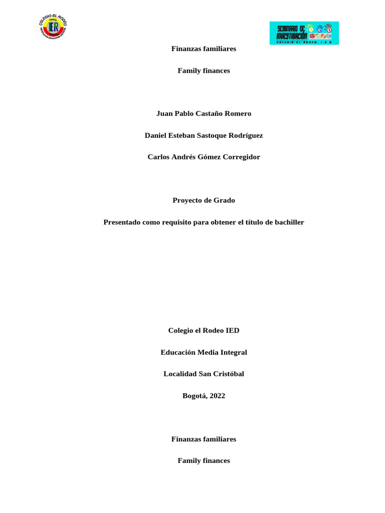 Plantilla Documento Final | PDF