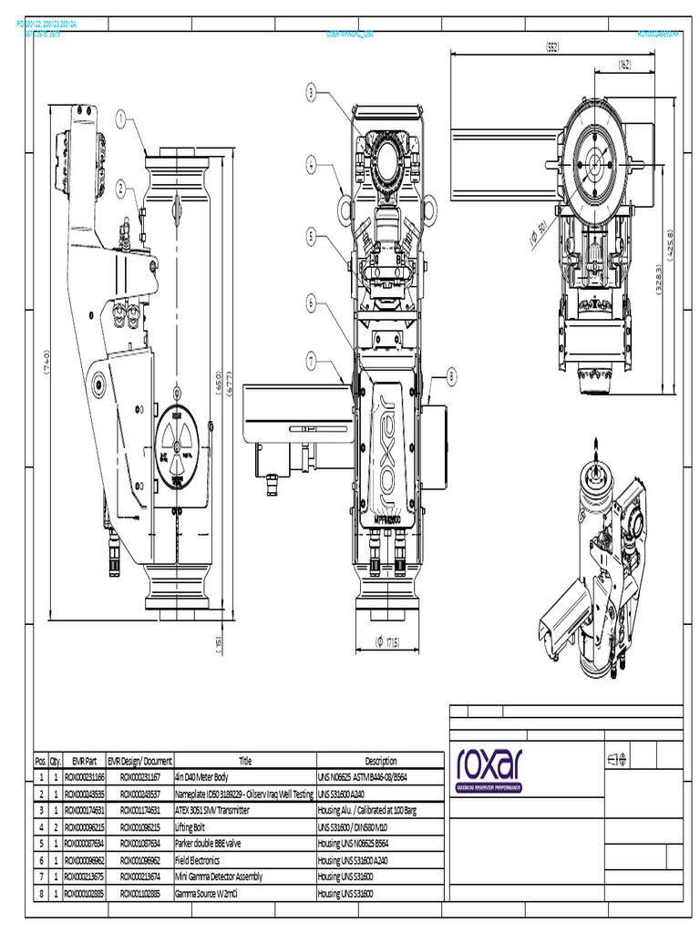 MPFM - ID50 - Electrical Drawing | PDF