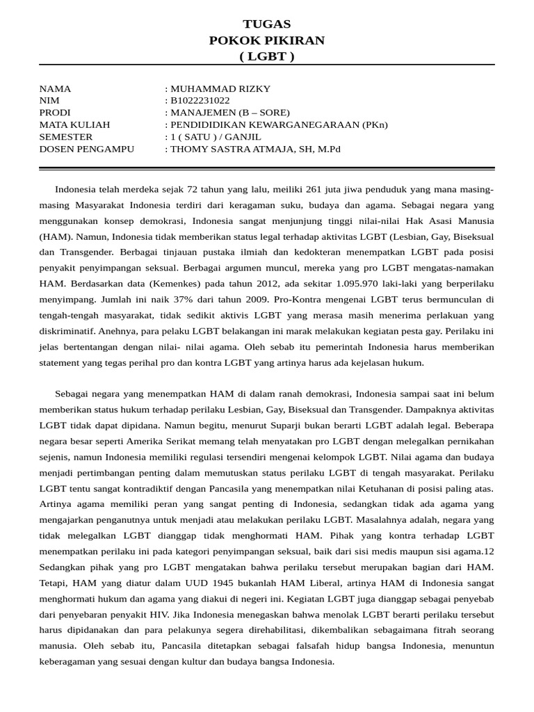 Artikel - LGBT | PDF