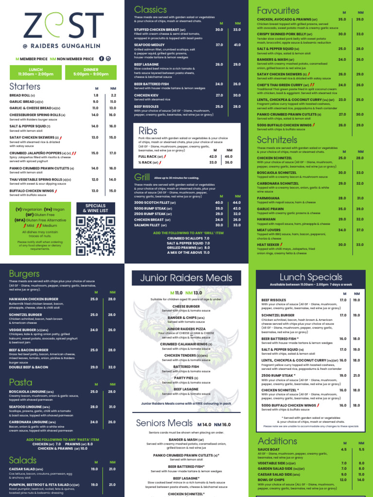 5913772-NJ3117 RG Main Menu A3 2024 | PDF | Hamburgers | Salad