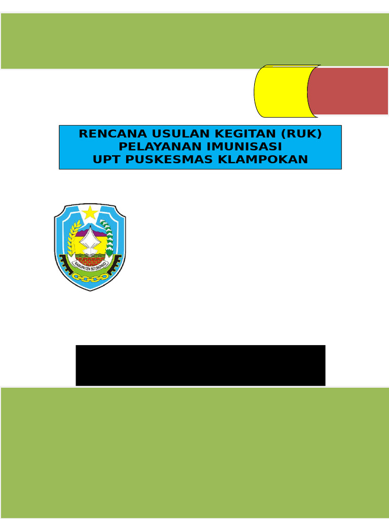 RUK PELAYANAN IMUNISASI TAHUN 2024 Fix | PDF