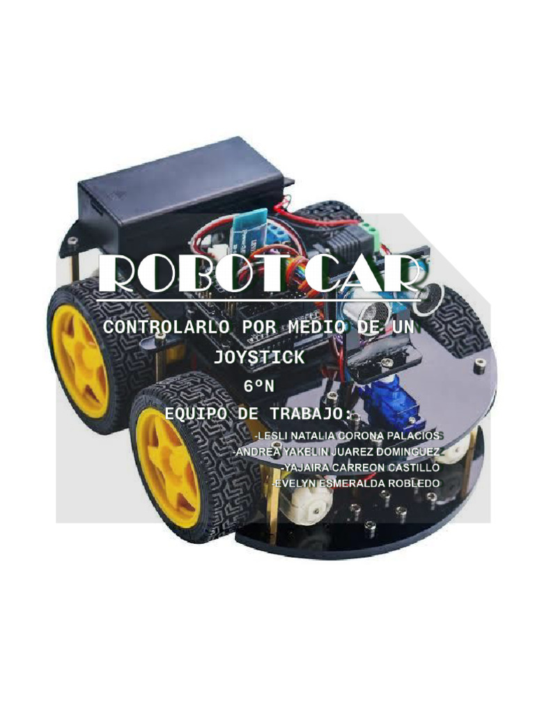 Carro Robot Reporte4 | PDF | Informática | Electrónica