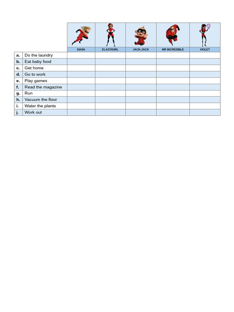 Assignment - Simple Present | PDF