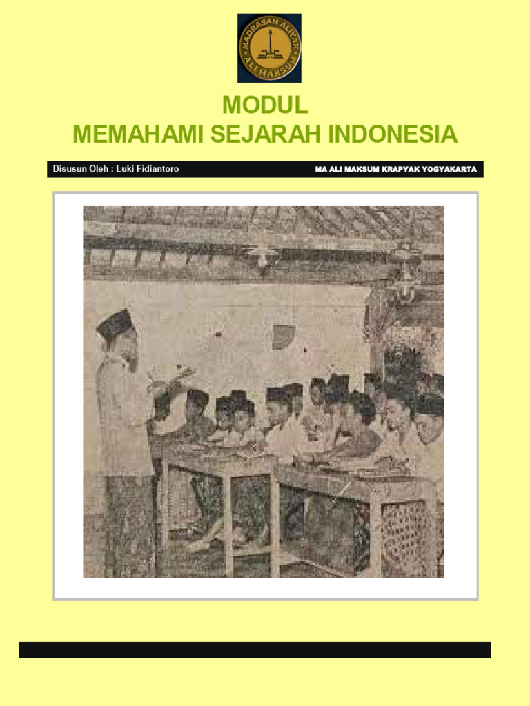 MA Ali Maksum Modul Sejarah Luki Kelas XII | PDF