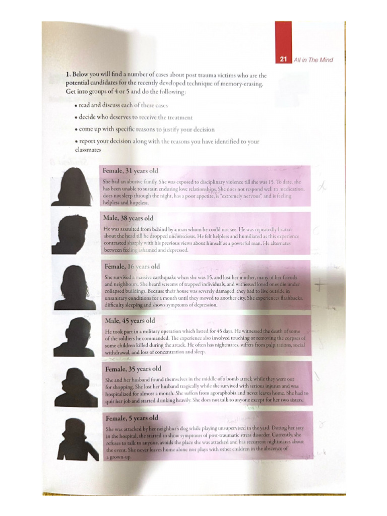 21 All in The Mind | PDF