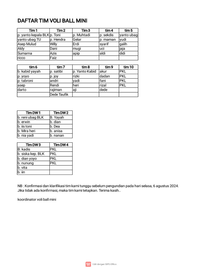Tim Voly Ball Mini | PDF