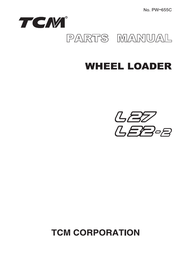 TCM WHEEL LOADER L27 - L32 - List | PDF
