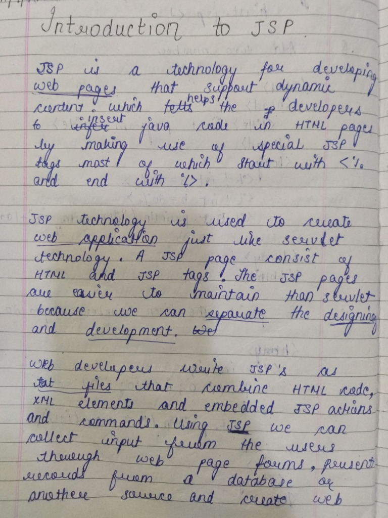 JSP 1 | PDF