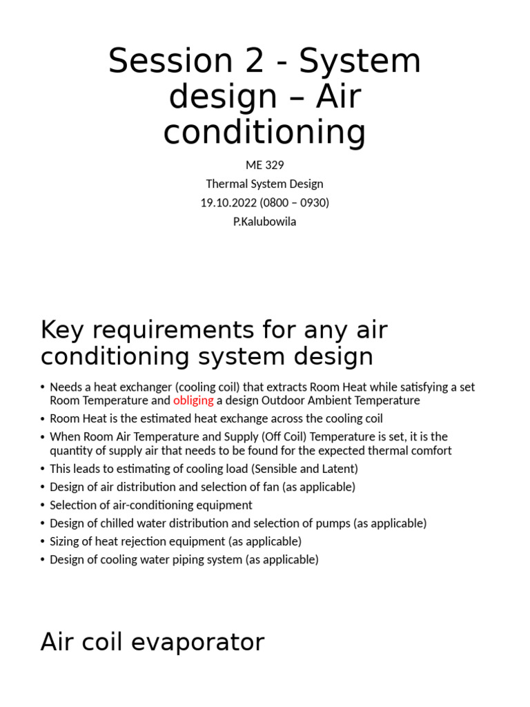 Lecture2. System Design Procedure | PDF