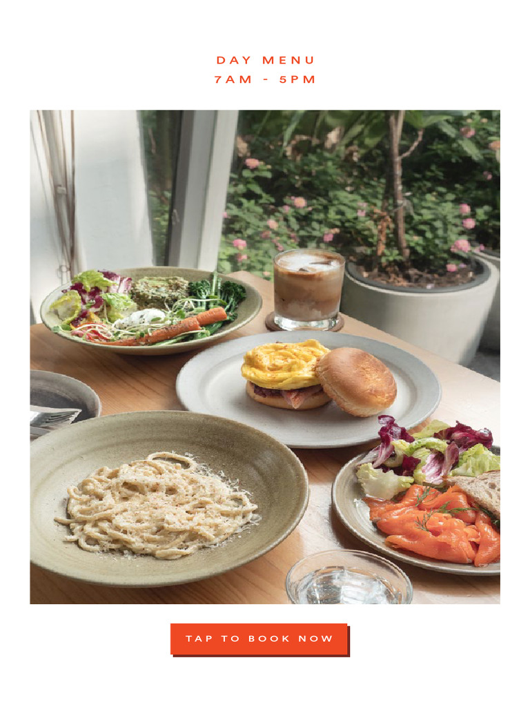 Sarnies Roastery Menu - Day 20240108 IGS | PDF