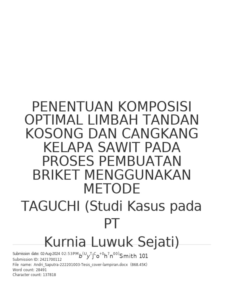 Hsl Uji Andri (1) | PDF