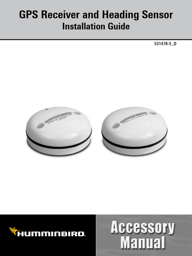 531478-EN GPS Compass Sensor Accessory Manual | PDF