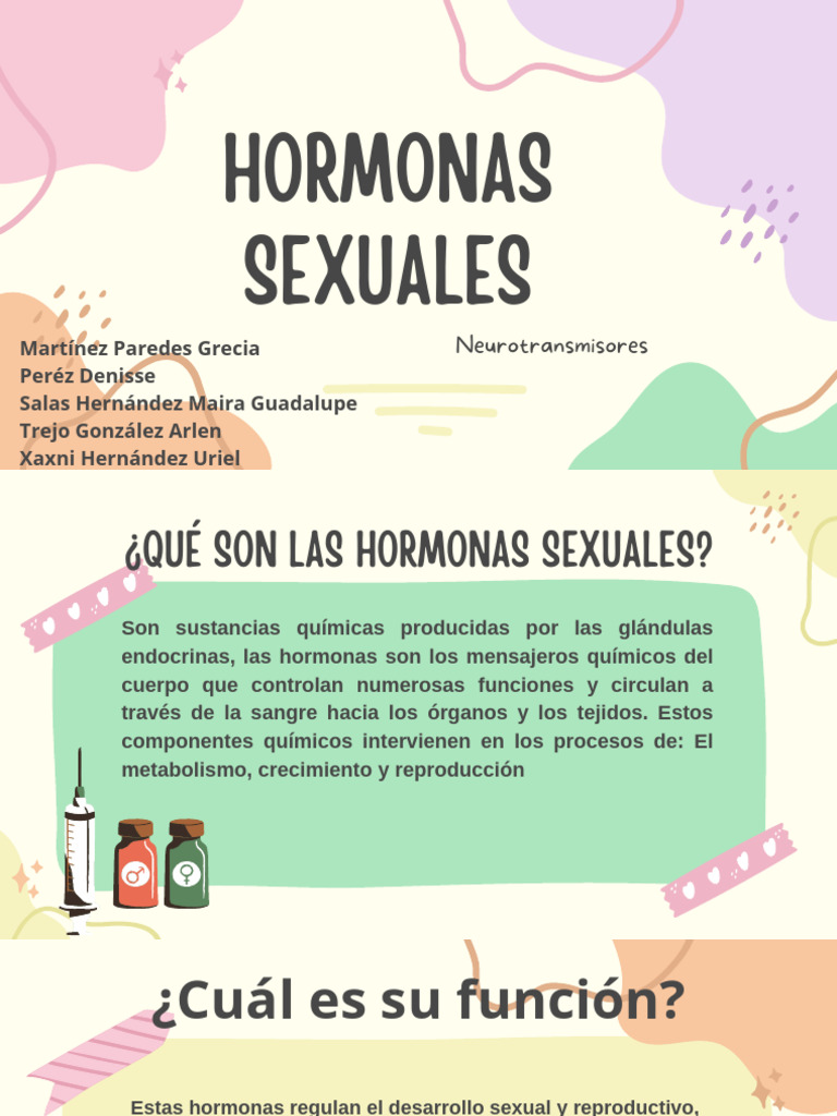 Hormonas Sexuales - 20240430 - 143044 - 0000 | PDF
