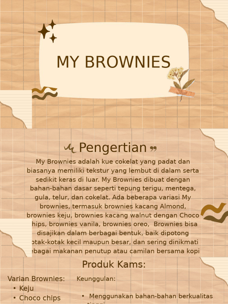 My Brownies | PDF
