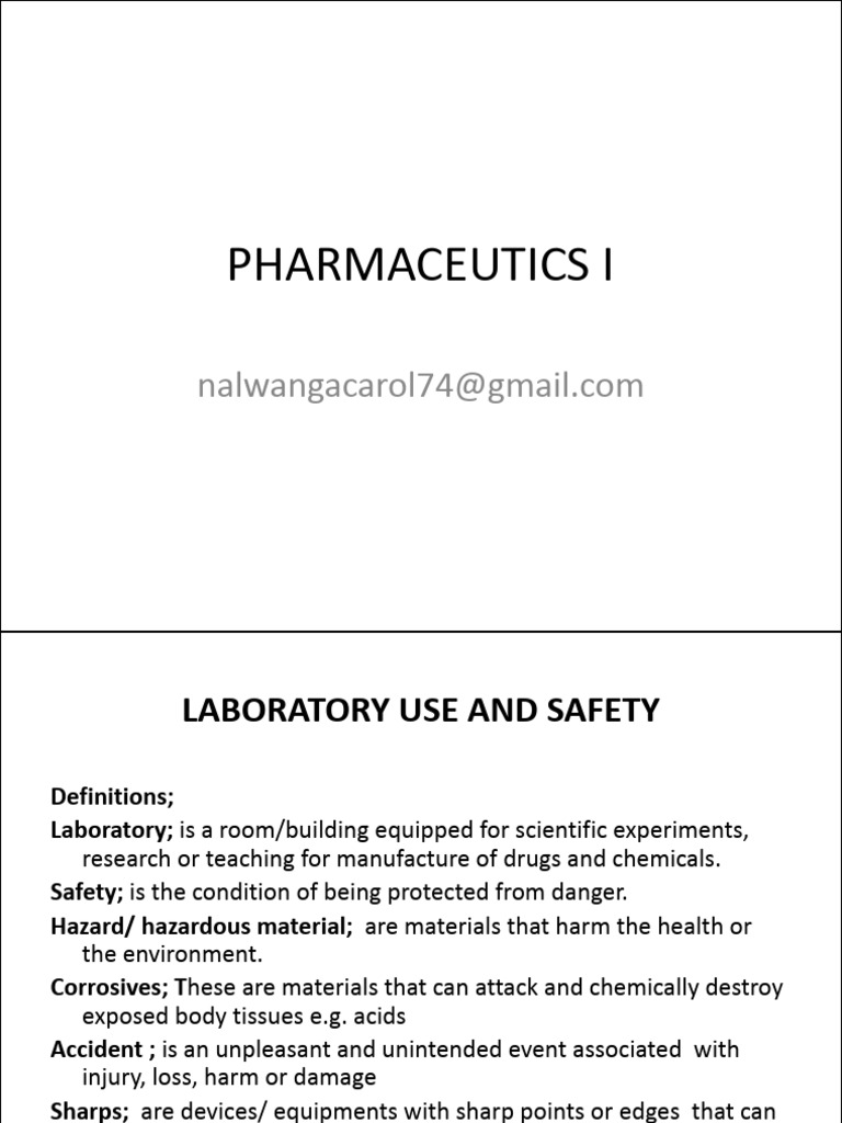 General Lab Principles | PDF
