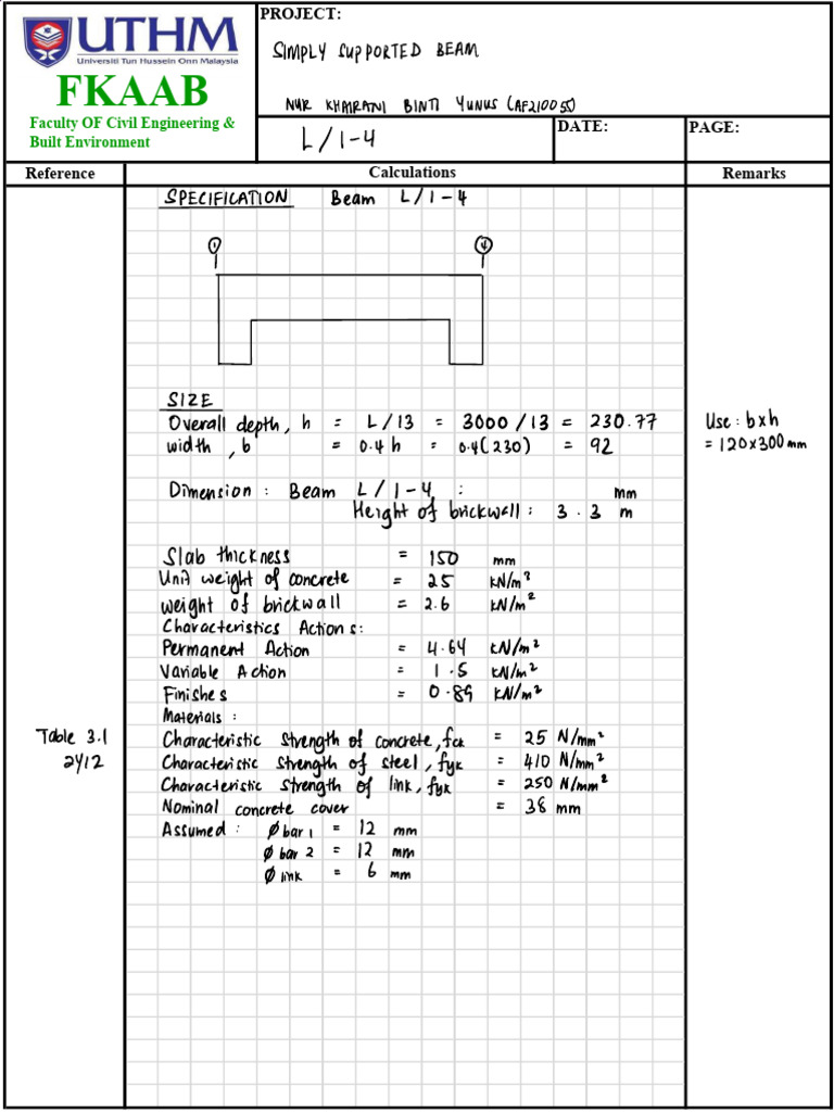 Beam L 1 4 SSB | PDF