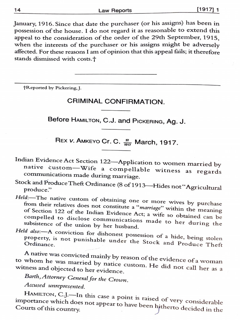 Hid - (1969) East Africa Law Reports | PDF