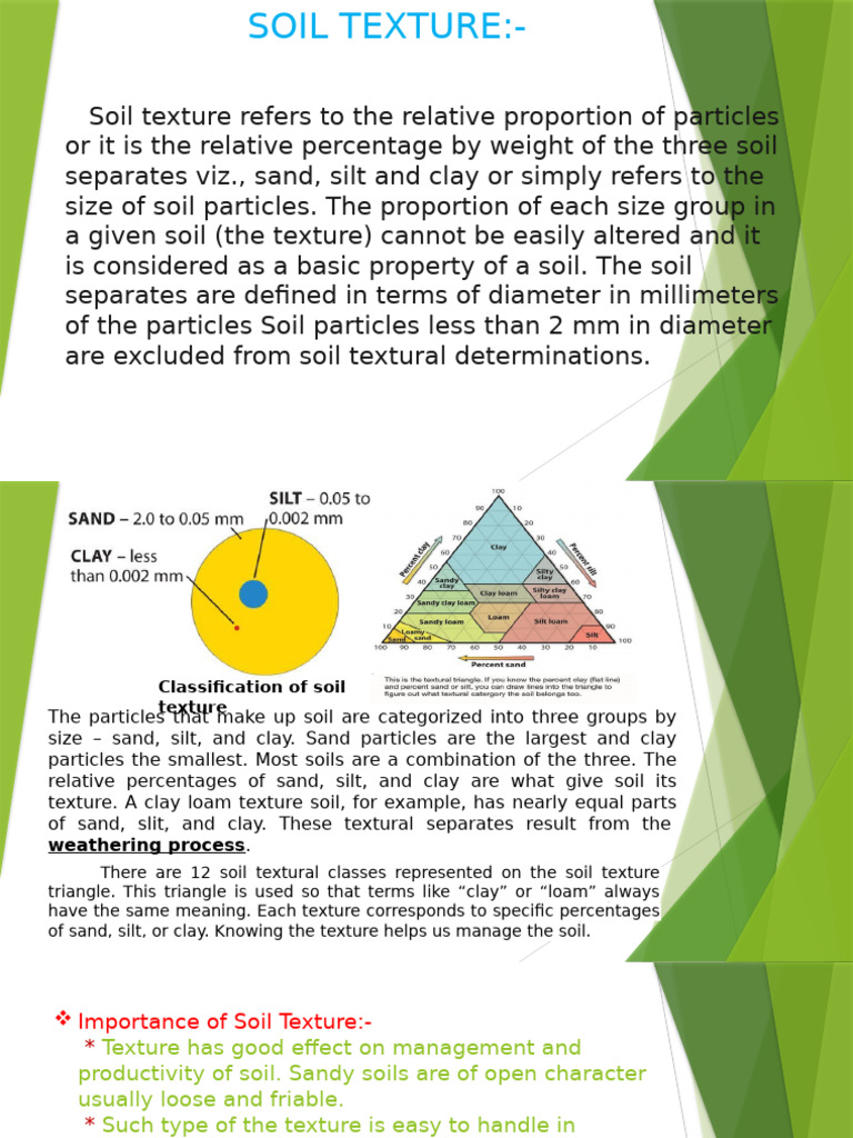 9B - Soil Texture | PDF