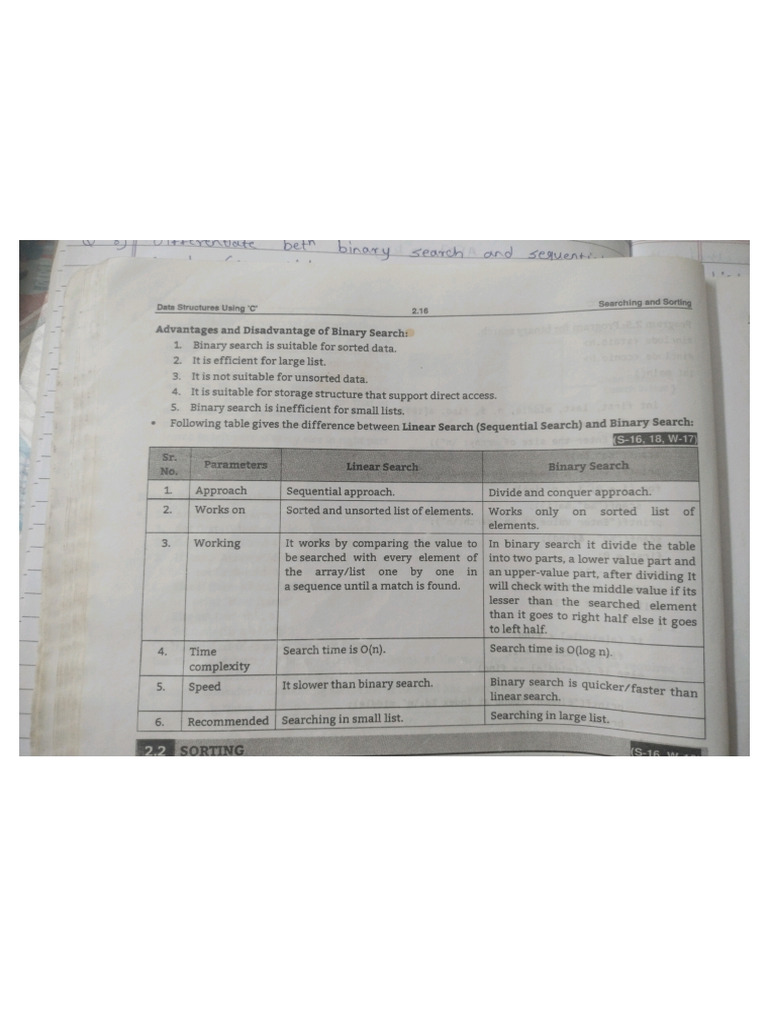 Linear Vs Binary | PDF