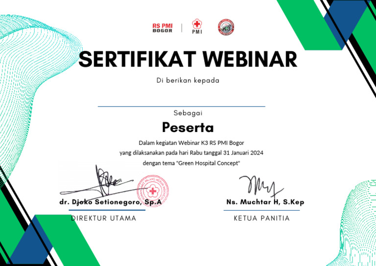 Sertifikat Webinar | PDF