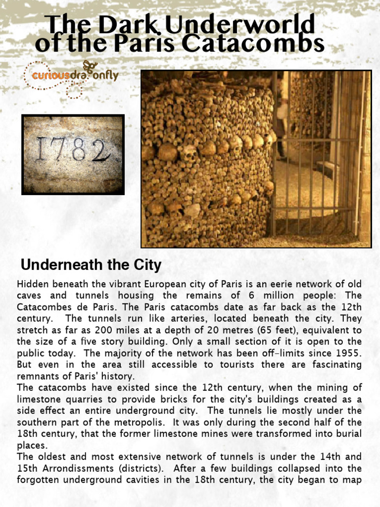 Paris Catacombs | PDF