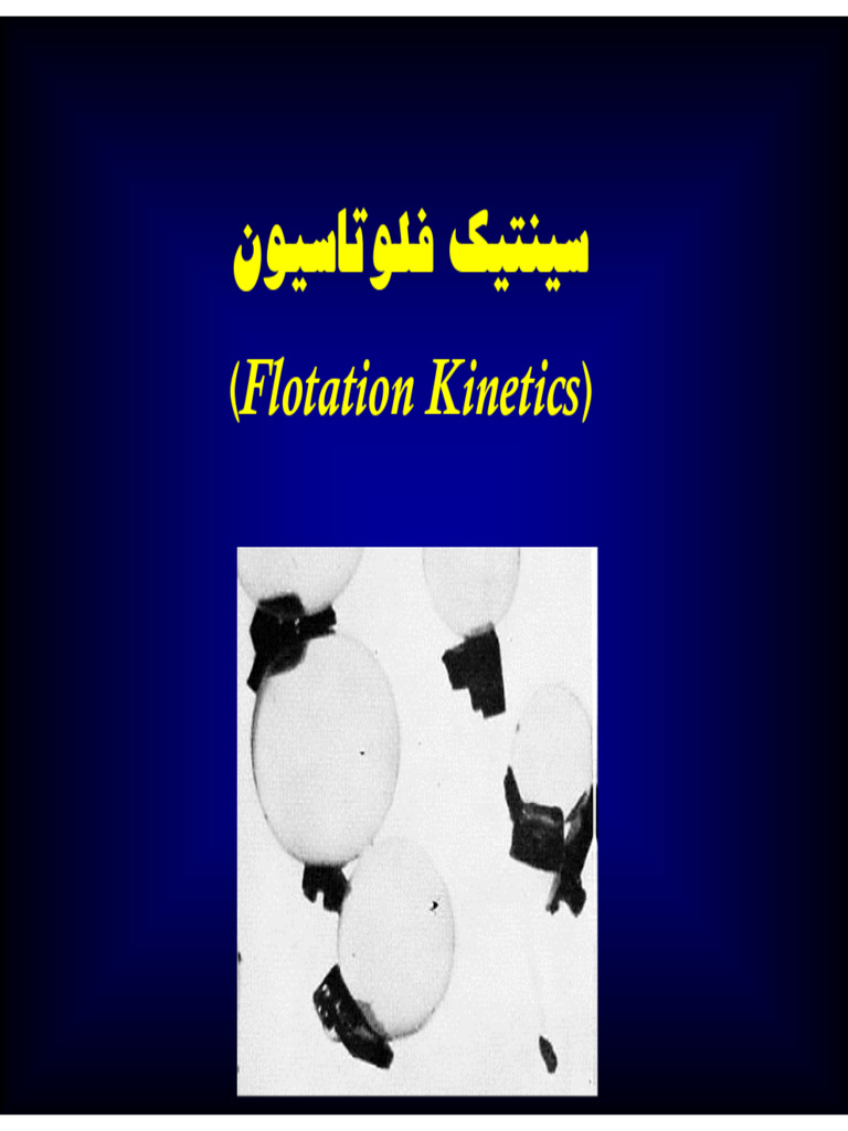 Flotation Kinetics | PDF