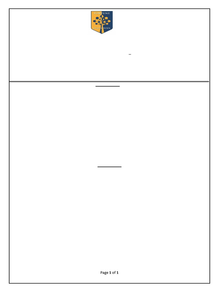 ICT - G4 - Paper Pattern - Term 1 Exam | PDF