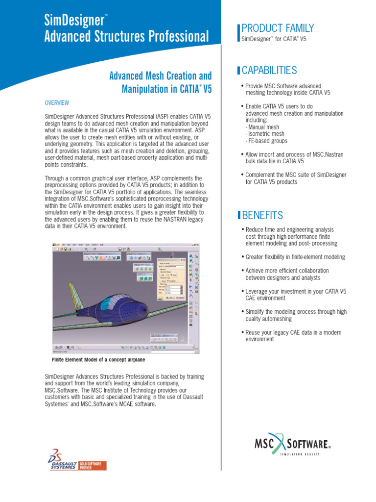 Simdesigner Advanced Structures Professional - 2003SEPZASPZLT | PDF