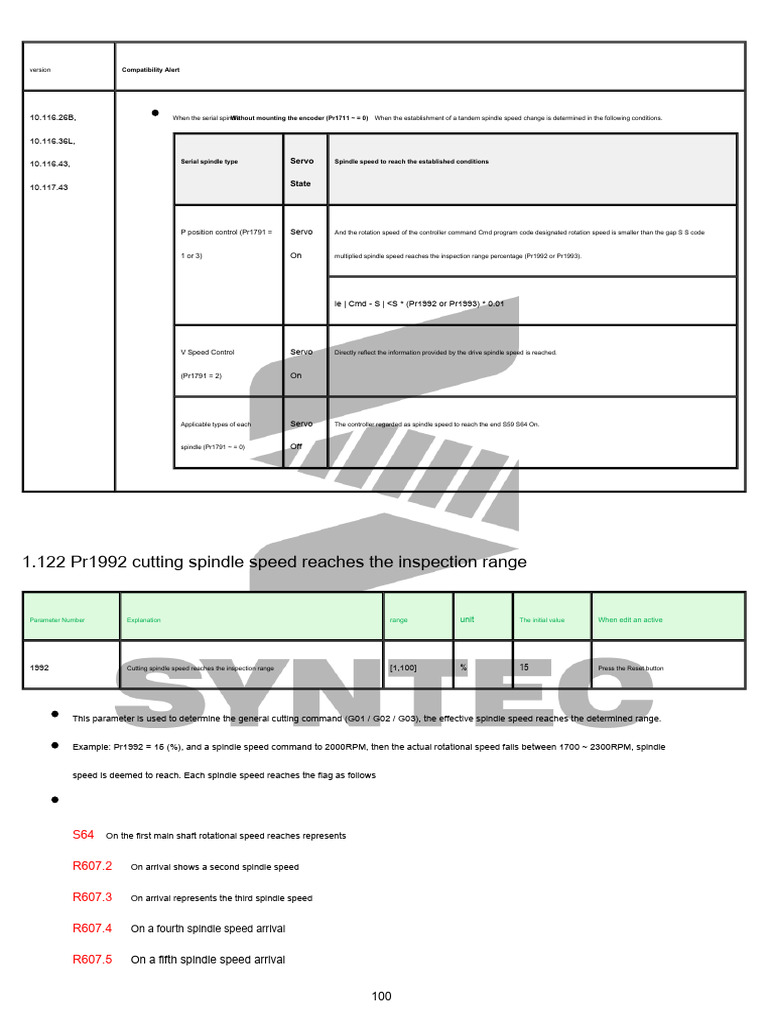 Controller Parameter en 2of2 | PDF