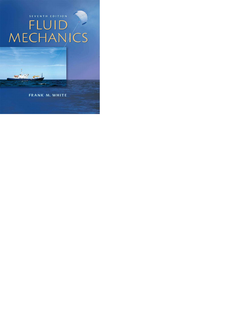 White Fluid Mechanics 7th | PDF
