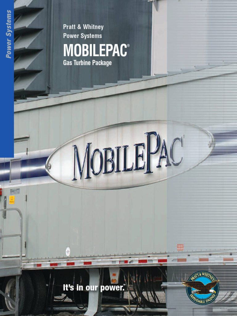 P&W FT8 MOBILEPAC Gas Turbine | PDF