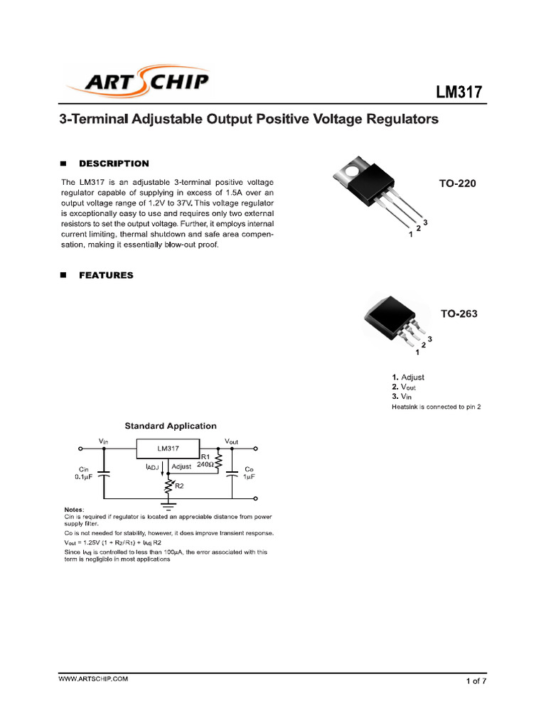 LM317 | PDF