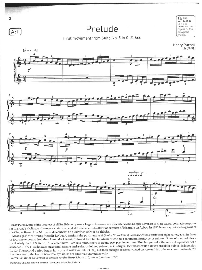ABRSM Grade 5 Piano | PDF