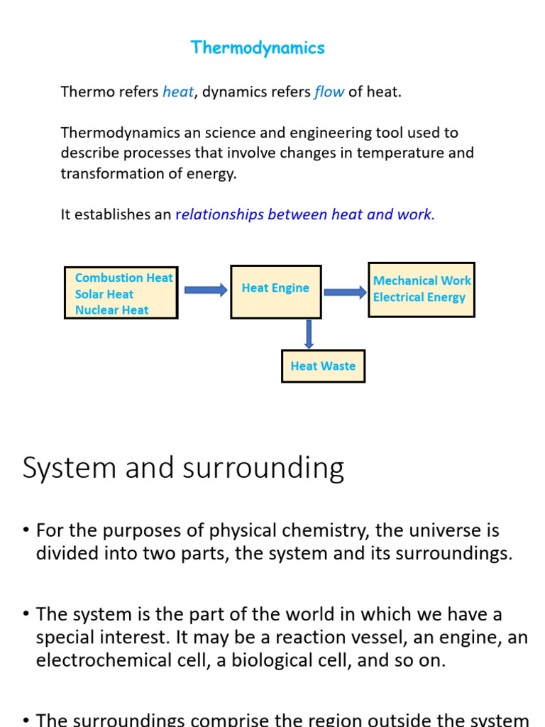 Module 2-Thermodynamics-Fall 2021 | PDF