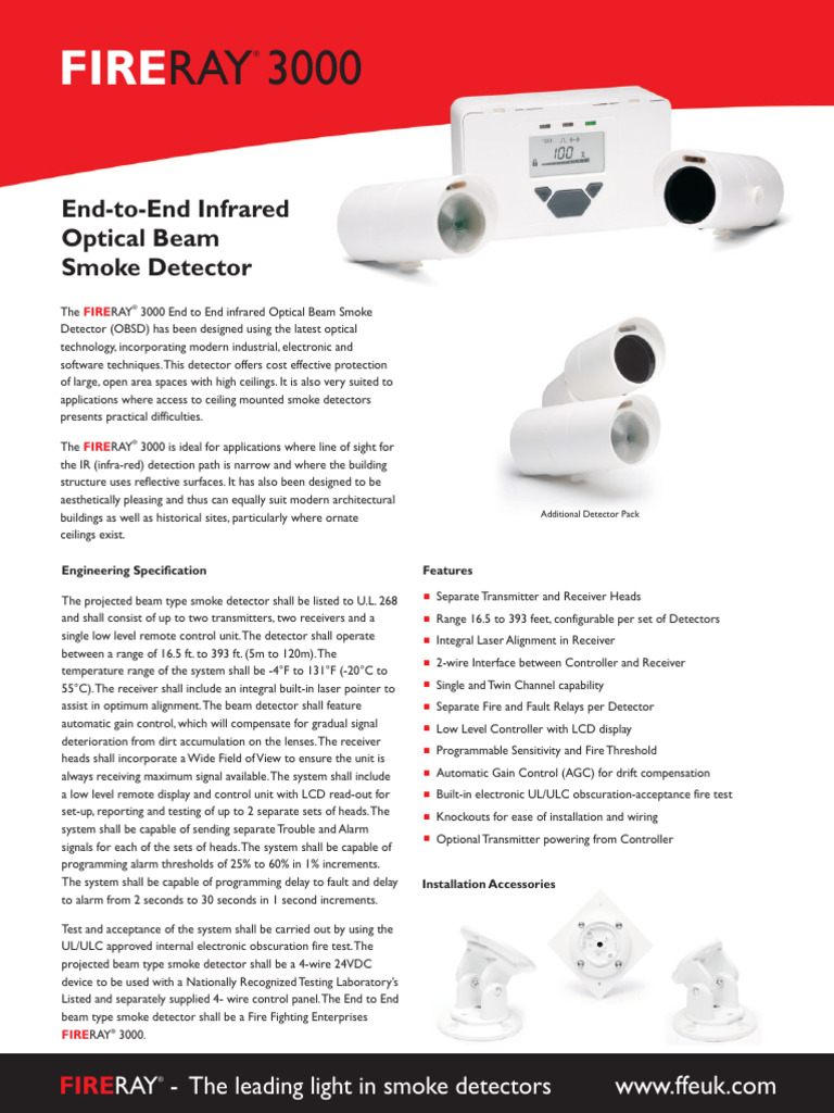 Fireray 3000 | PDF