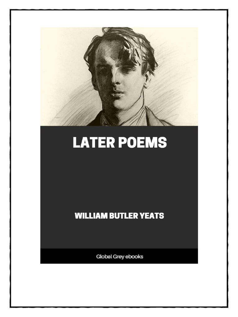 Later Poems | PDF Later Poems | PDF