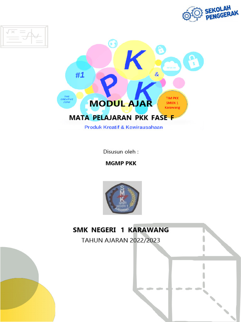 MODUL AJAR PKK XI 5.5 Laporan keuangan fix | PDF