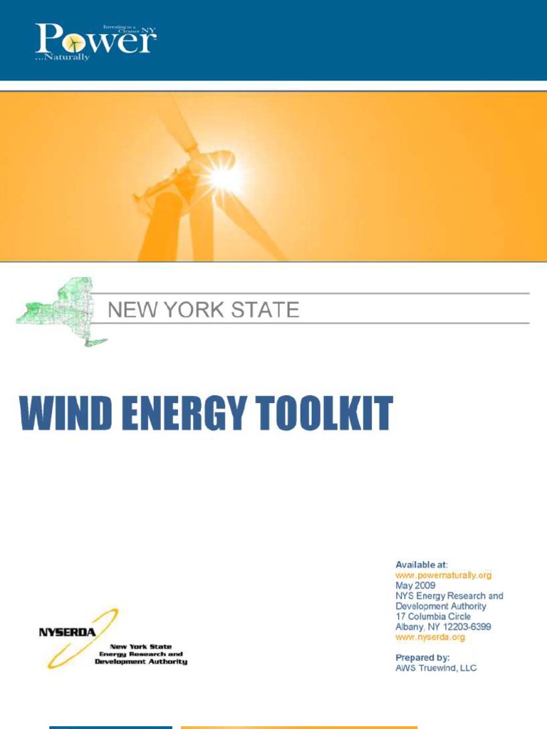 Wind Energy Toolkit | PDF | Wind Power | Wind Turbine